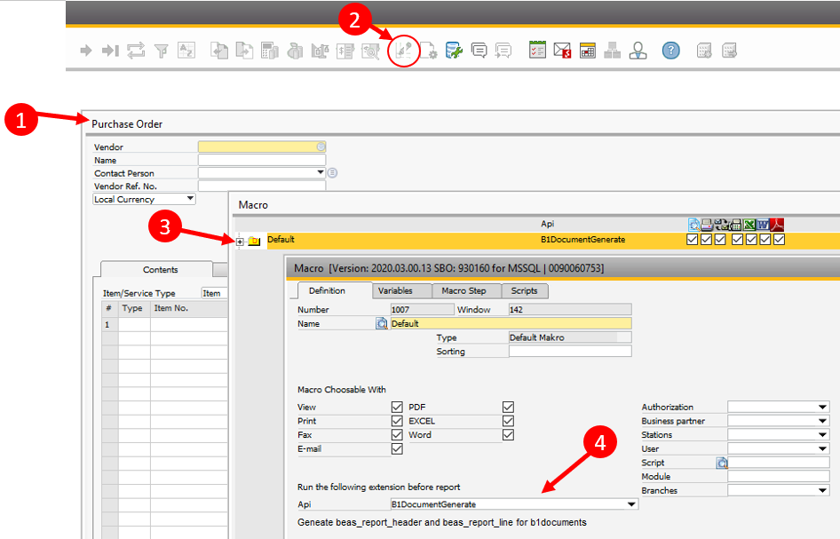 Print Sap Document